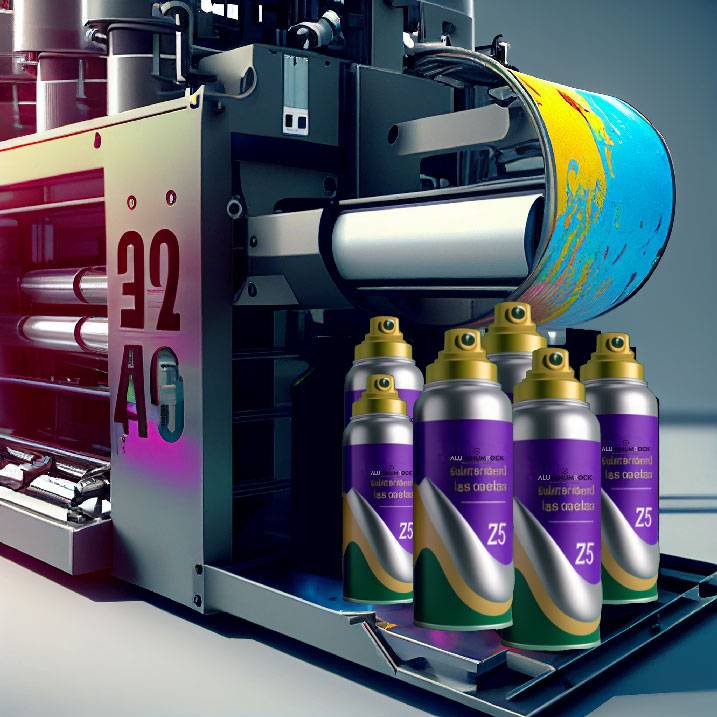 DOT-2Q Rating Approval Factory Of Aluminum Aerosol Cans